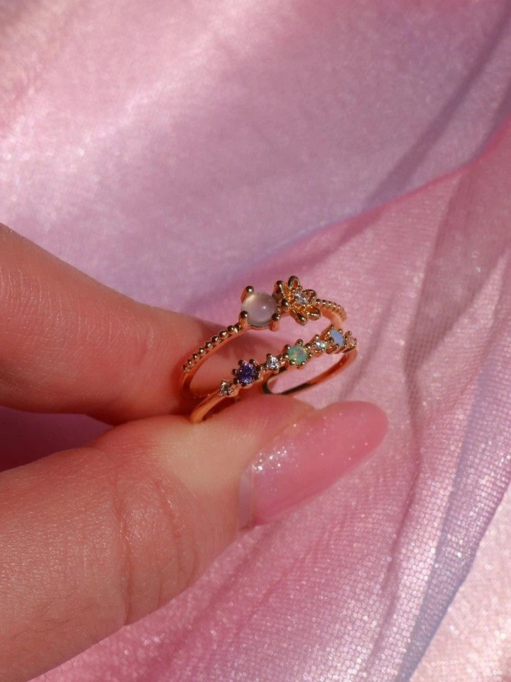 Minimal Water Lily Ring – Reorah