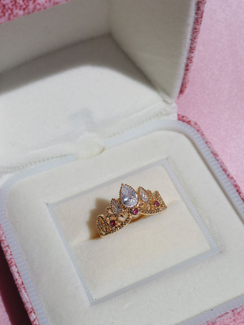 Rapunzel Crown Ring – Reorah