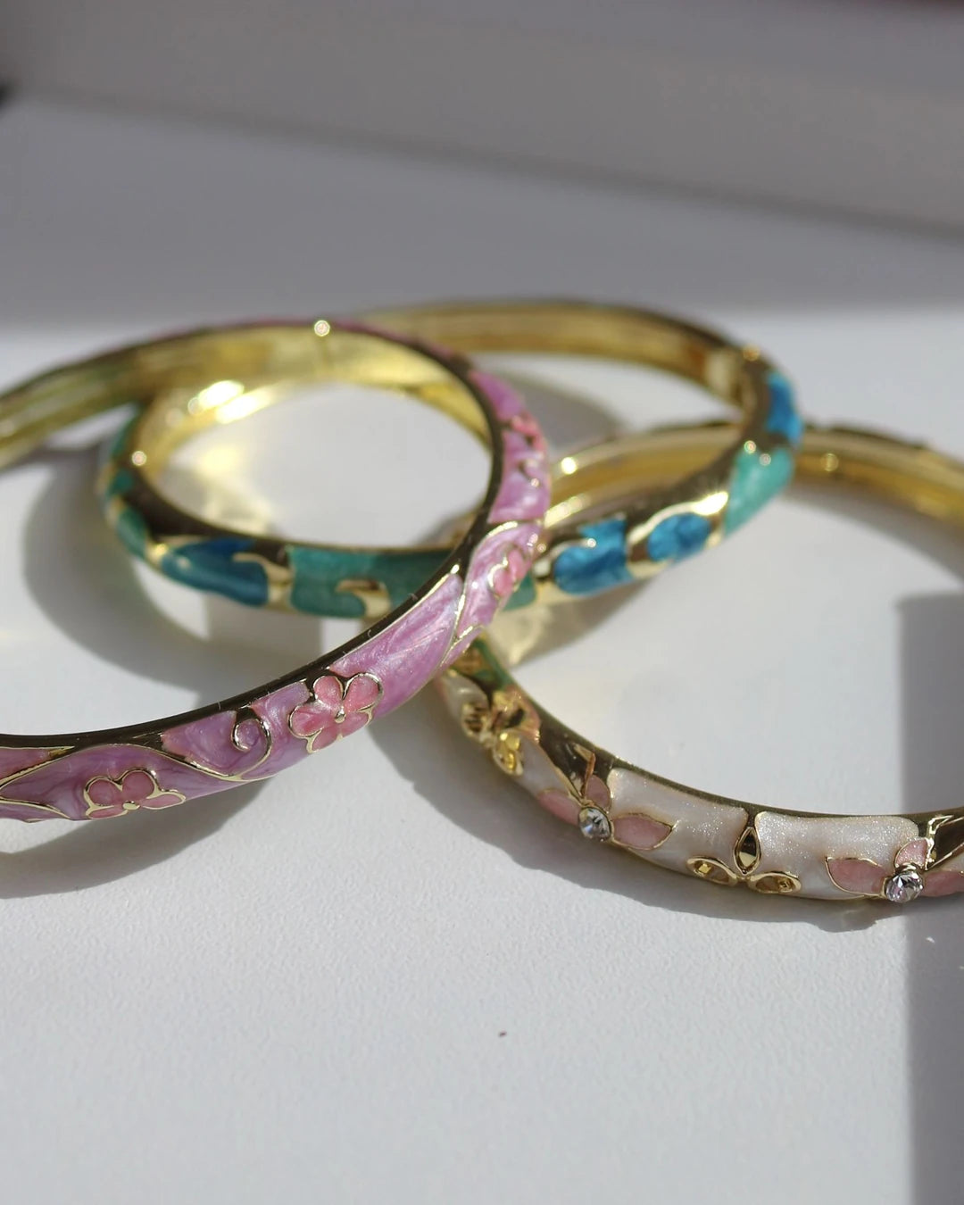 Colorful Enamel Bracelet – Reorah - Reoriva LLC