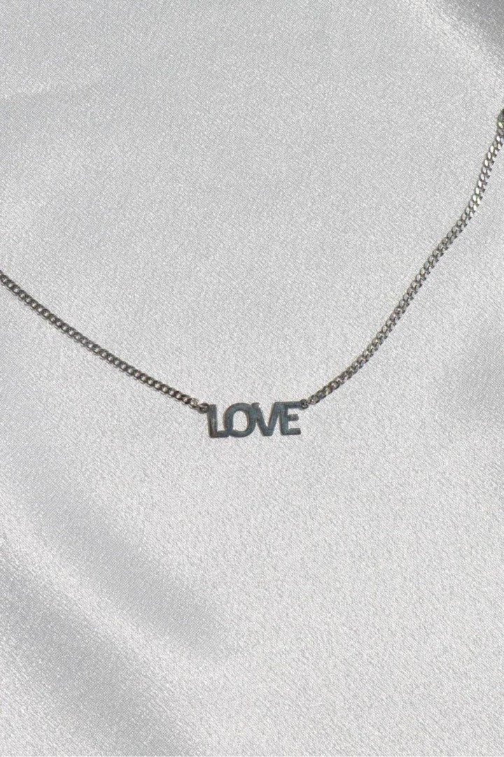 Thick Chain 925 Silver Name Necklace – Reorah