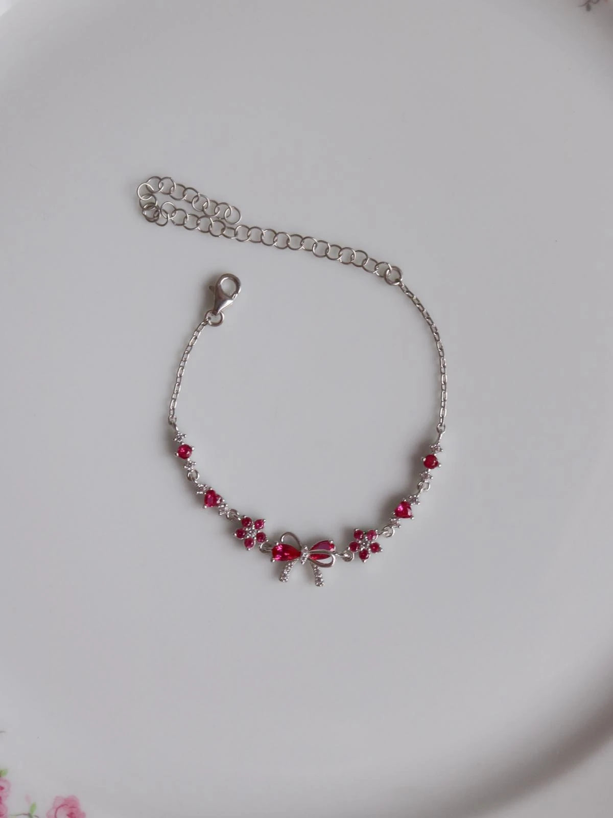 Aurielle Bow 925 Bracelet – Reorah - Reoriva LLC